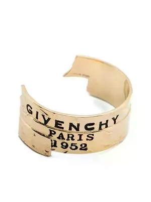 Givenchy Tape Earrings In Metal And Enamel