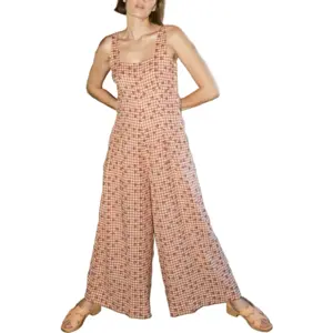 Ace & Jig Zoe Square Neck Wide Leg Jumpsuit Sandbox