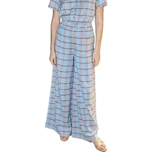 Ace & Jig Quimby High Rise Wide Leg Pants - Eyeshadow