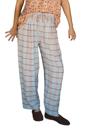 Ace & Jig Cabana Drawstring Pull-on Pants - Eyeshadow