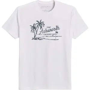 ASHWORTH GOLF Ashworth Island Tee - White