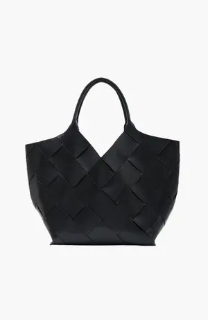 ANINE BING Lili Tote Braided Leather
