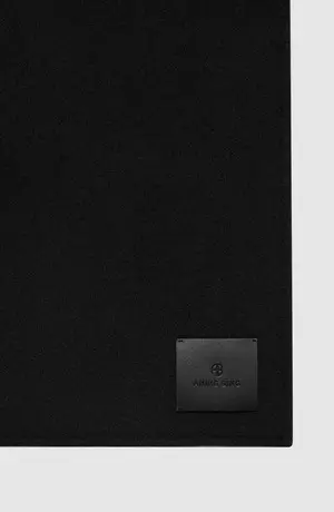ANINE BING Ava Scarf Cashmere Blend - Black