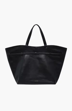 ANINE BING Elly Tote Grained Leather