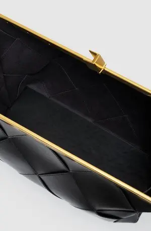 ANINE BING Anine Clutch Braided Leather