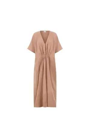 MER ST. BARTH Kelly Kaftan Short Sleeve - Sand Dune