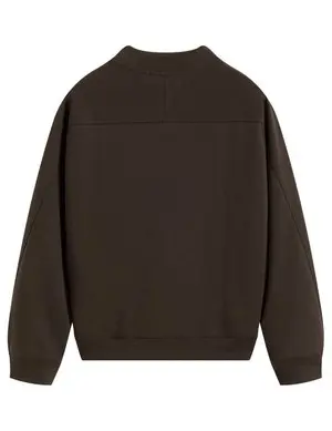 AELFRIC EDEN Mock Neck Logo Embroidered Sweatshirt