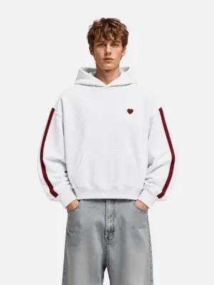 AELFRIC EDEN Vintage Varsity Heart Hoodie
