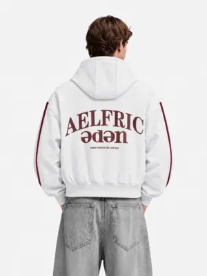 AELFRIC EDEN Vintage Varsity Heart Hoodie