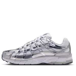Nike P-6000 'white Metallic Silver - White/metallic Silver/misty Gray