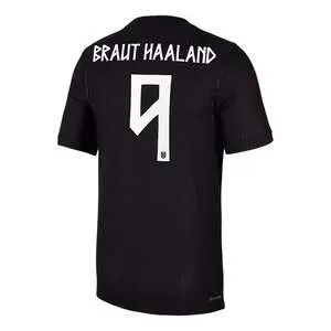 Nike Erling Braut Haaland Norway National Team 2026 Match Away Dri-fit Adv Jersey - Grey
