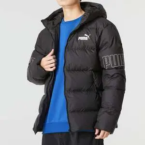 PUMA Power Hooded Down Puffer Jacket
