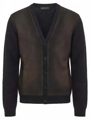 Prada Lambswool Cardigan - Multicolor