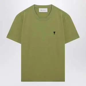 AMI Paris De Coeur Matcha T-shirt - Green