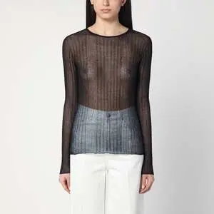 ROBERTO COLLINA Semi-transparent Sweater