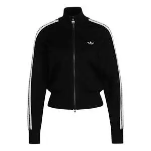 Adidas Knitted Firebird Track Top Asia Sizing 'black White - Black/white
