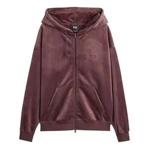 Adidas X Y-3 Velvet Corduroy Hoodie Asia Sizing - Night Red