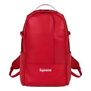 Supreme Fw23 Leather Bag - Red