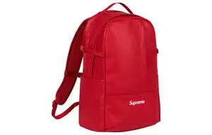 Supreme Fw23 Leather Bag - Red