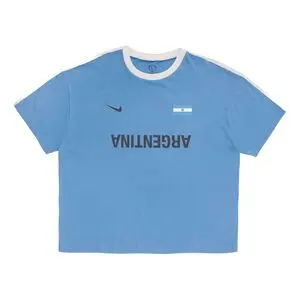 TRAVIS SCOTT X Nike Argentina Total 90 T-shirt - Blue