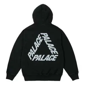 PALACE Rubbed P3 Hoodie - Black