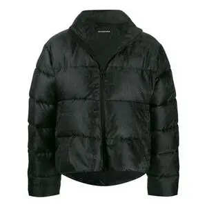 Balenciaga Embroidered Logo Puffer Jacket