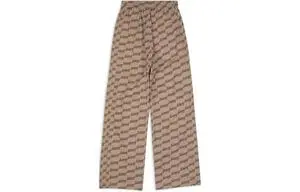 Balenciaga Bb Monogram Tracksuit Pants 'beige Brown