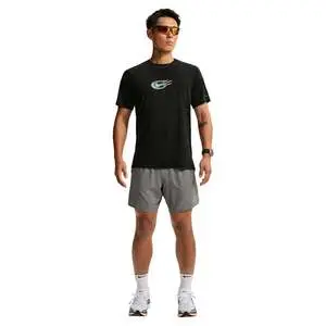 Nike Stride Dri-fit Adv Short Sleeve Shirt - Black