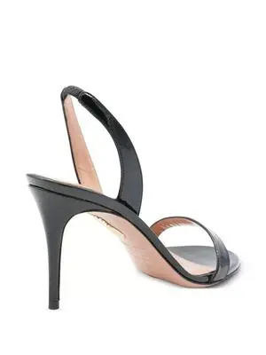 AQUAZZURA So Nude Sandals 85