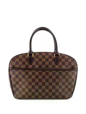 LOUIS VUITTON Sarria Handbag Damier Horizontal Satchel - Brown