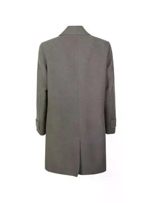 Eleventy Button-up Patch-pocket Coat