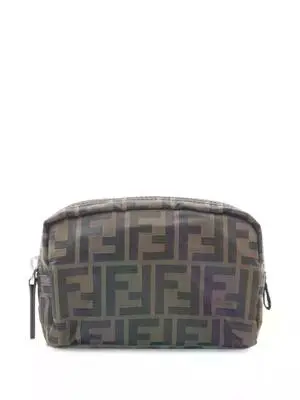 Fendi 2020s Zucca Pouch Bag - Brown