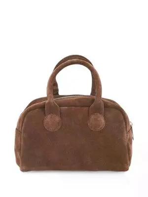 MARGESHERWOOD Soft Bowling Suede Tote Bag