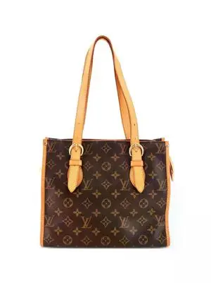 LOUIS VUITTON Popincourt Monogram Canvas Haut Tote Bag - Brown