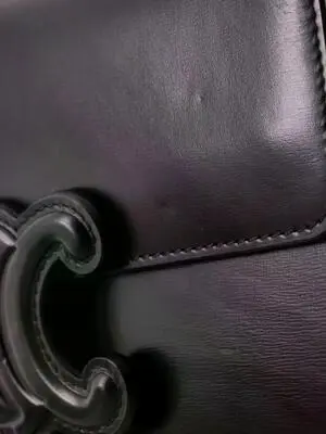 Celine Triomphe Chain Leather Small Shoulder Bag