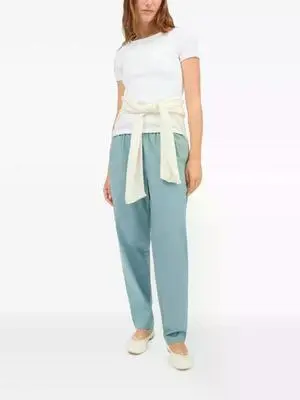 SKALL STUDIO Edgar Cropped Trousers - Blue