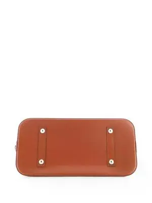 LOUIS VUITTON Alma Handbag Epi Leather Gm Satchel - Brown