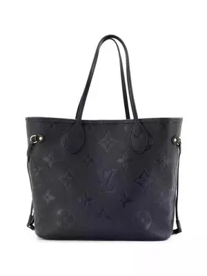 LOUIS VUITTON Neverfull Nm Monogram Empreinte Giant Mm Tote Bag - Black