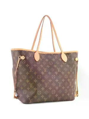 LOUIS VUITTON Neverfull Monogram Canvas Mm Tote Bag - Brown