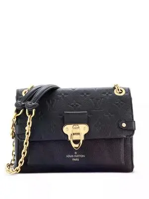 LOUIS VUITTON Vavin Handbag Monogram Empreinte Leather Bb Crossbody Bag - Black
