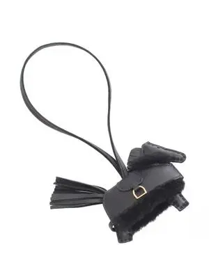 Hermès 2026 Rodeo Pm Horse Bag Charm - Black