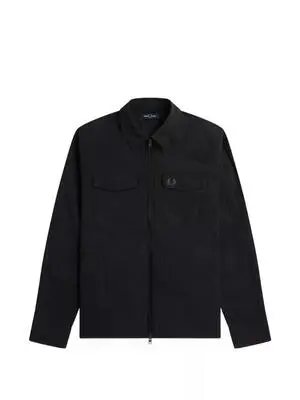 Fred Perry Zip-up Flap-pocket Shirt