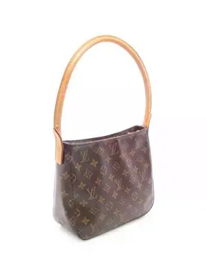 LOUIS VUITTON 2003 Mm Monogram Looping Shoulder Bag