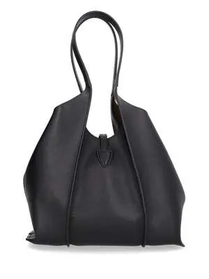 TOD'S T Timeless Small Shopping Bag - Black
