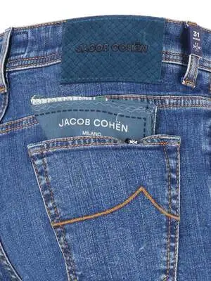 Jacob Cohen Five-pocket Slim Fit Cropped Jeans Scott