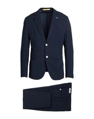 BERNA Suit Size Viscose, Linen - Navy