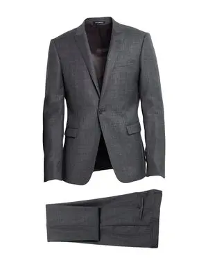 Emporio Armani Suit Charcoal Size Wool, Polyamide, Elastane