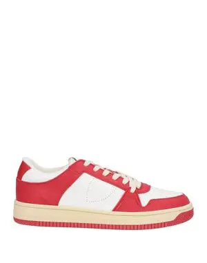 Philippe Model Sneakers Size Leather, Textile Fibers