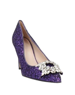 Cosmoparis Pumps Size Textile Fibers - Purple
