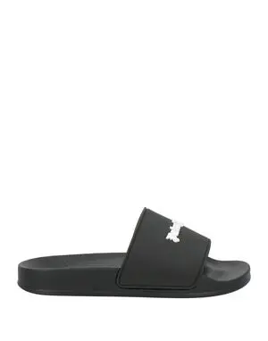 Palm Angels Sandals Size Rubber - Black